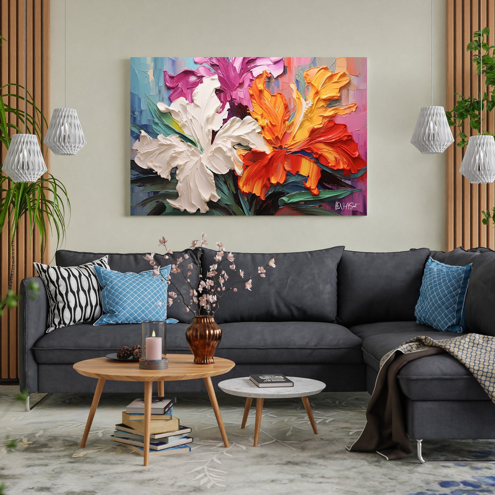 Tropik Çiçekler – Tablovas